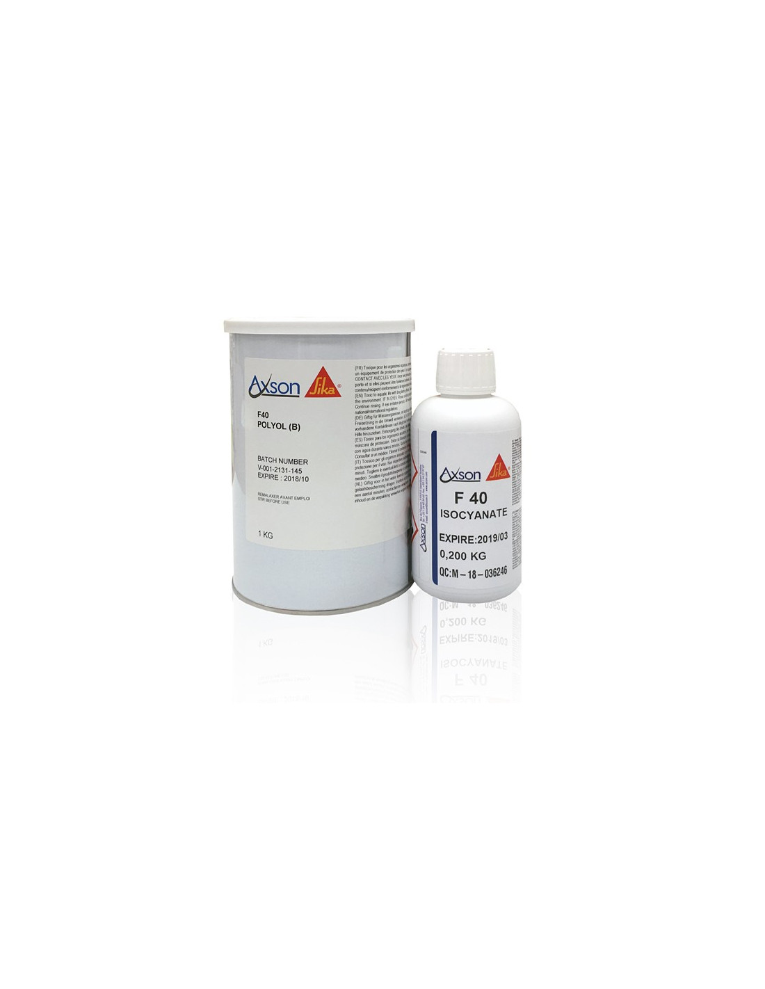 Axson F40 Rigid Polyurethane Resin 1.2 Kg | Feroca