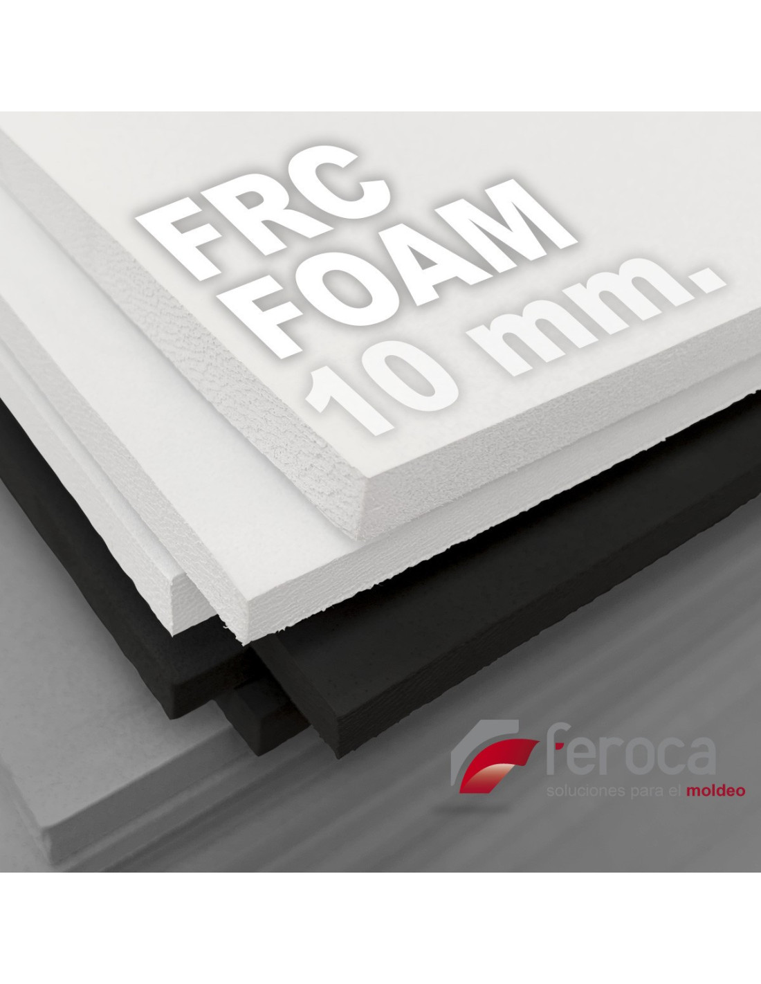 FRC FOAM BLANC 10mm -Caoutchouc EVA haute densité | Feroca