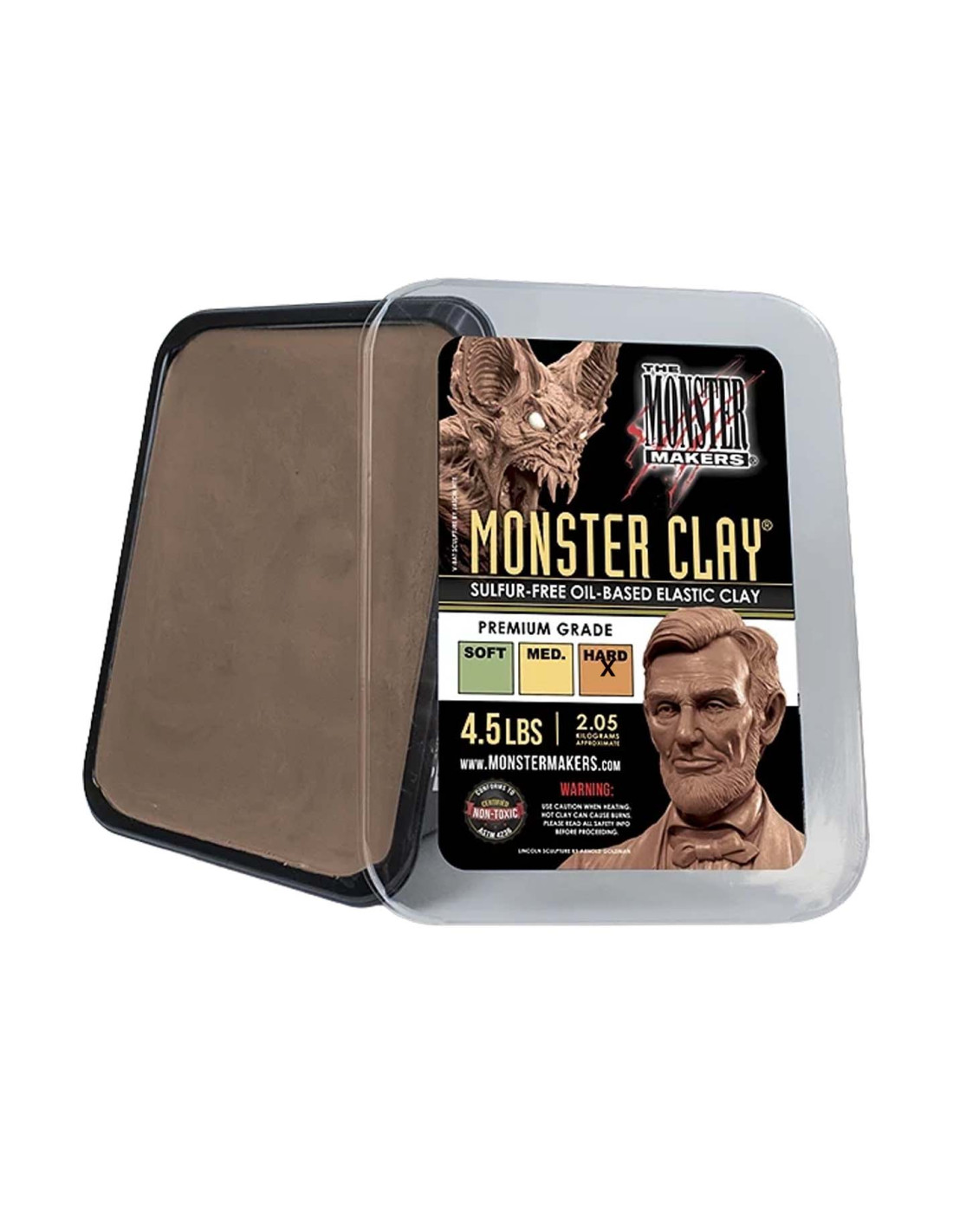 Monster Clay Hard: plastilina profesional dura | Feroca