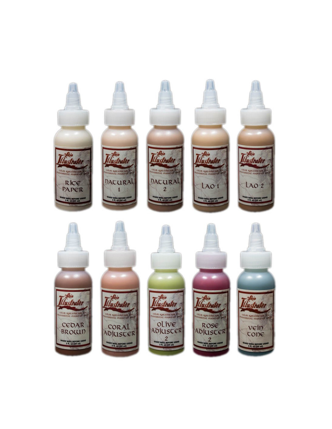 FleshTone Palette Liquide Base Alcool 60 ml | Feroca