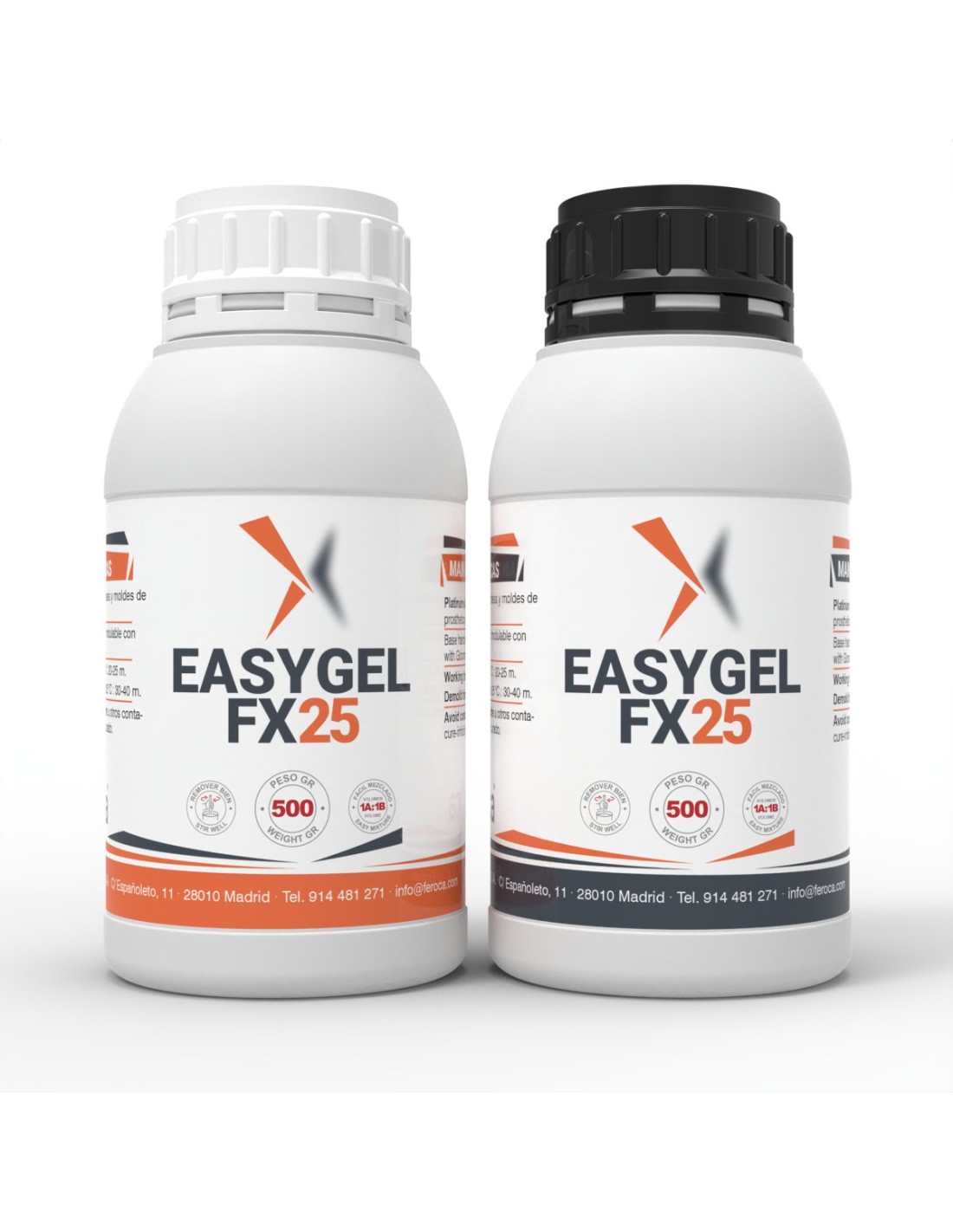 EasyGel FX25 Silicone Platine pour Prothèses | Feroca