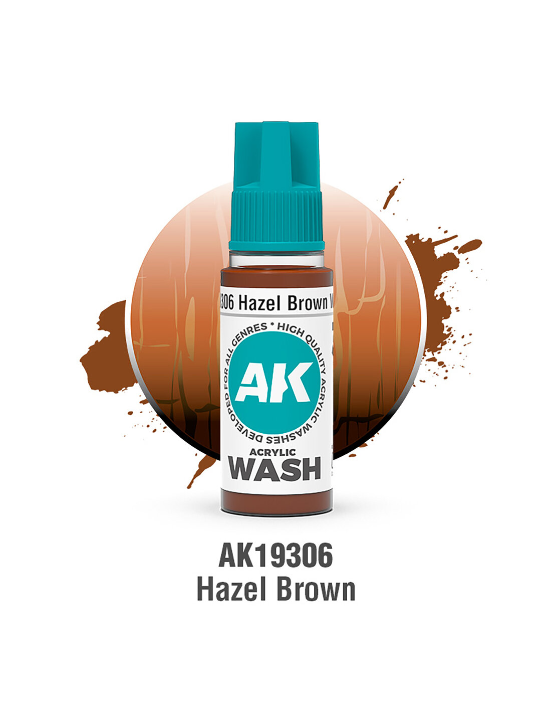 Hazel Brown Wash 18ml